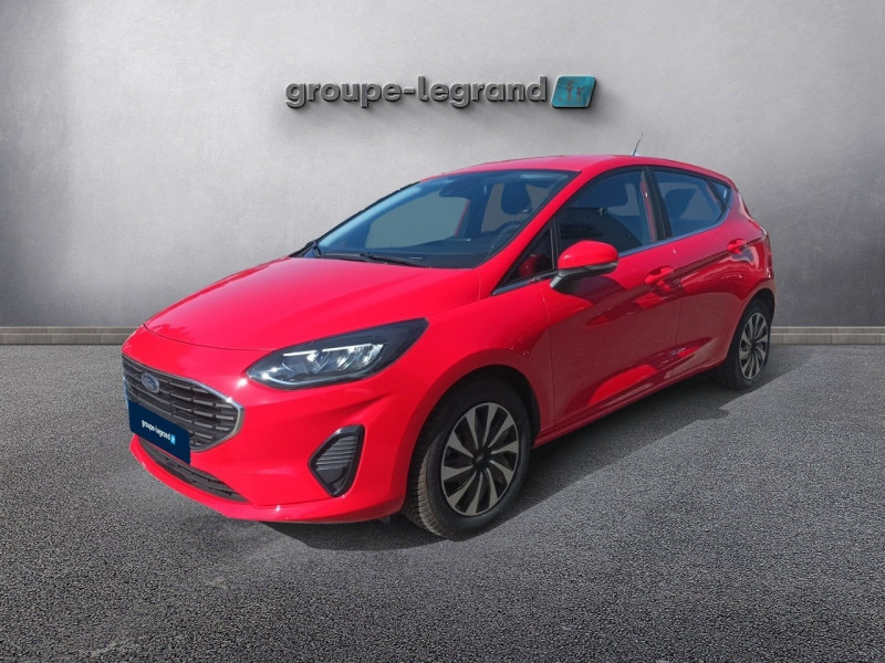 Ford Fiesta 1.0 Flexifuel 95ch Titanium Business 5p occasion Citadine à Pont-Audemer 27 ...