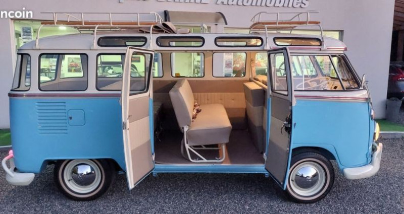 Volkswagen Combi Kombi Split Samba bus 23 fenêtres Full resto dispo ...